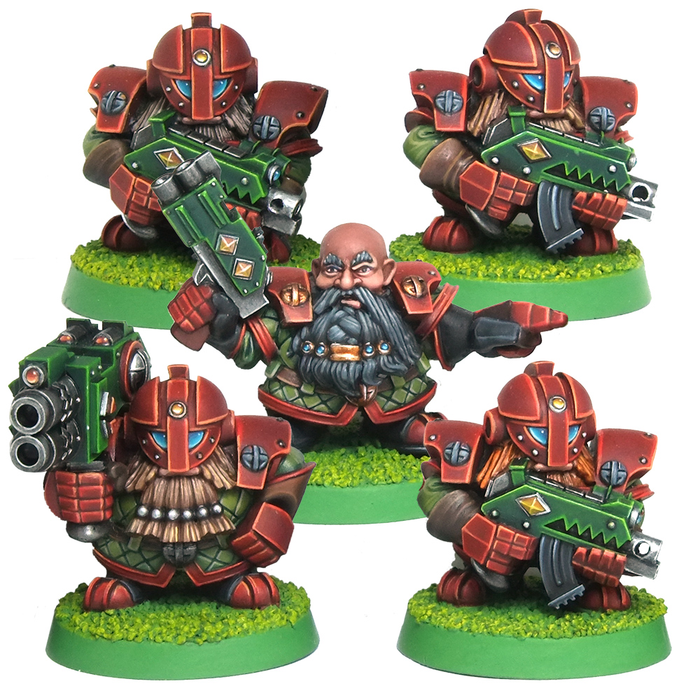 Bedrök Infantry Squad Toothcutter – Ontos Games